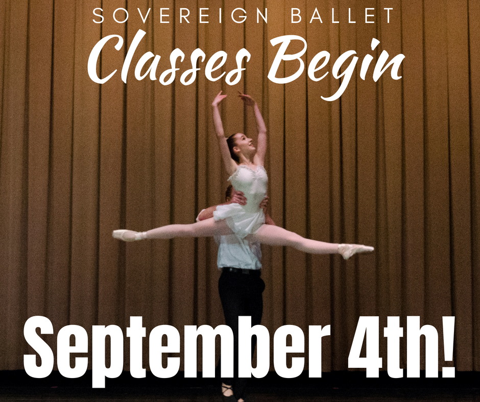 Classes Begin - Sovereign Ballet- Erie PA Dance Studio